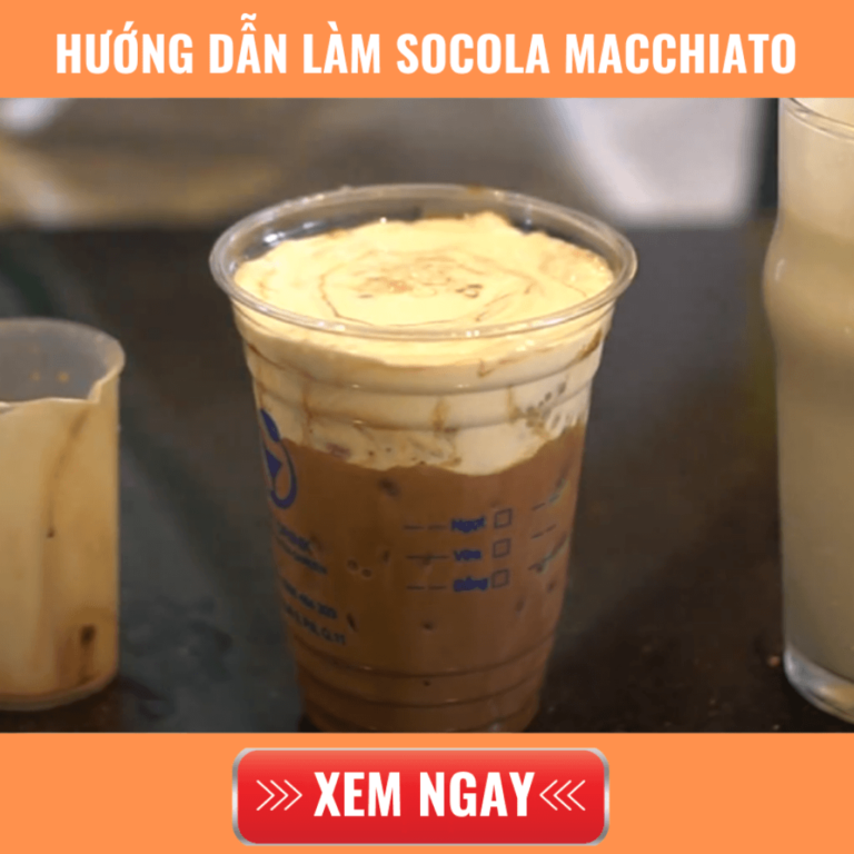 Công Thức Cà Phê Latte Socola - CoffeeTree